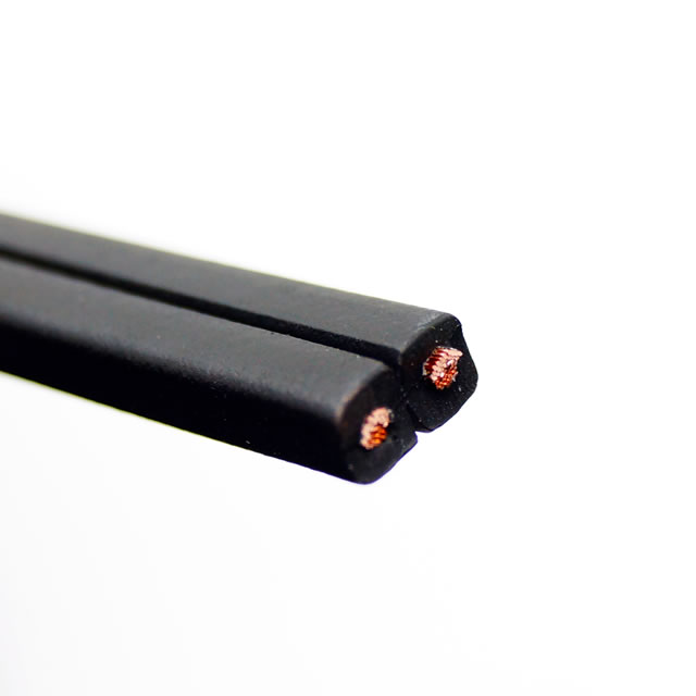 三ツ星 NNFF クロロプレン 絶縁平形コード 1.25sq×2芯 ゴムコード 小型電気器具用 激安価格販売:アカリセンター