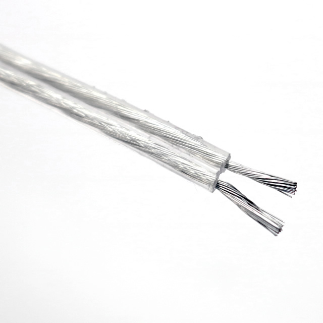 田中電線 H-VFF 0.75SQ 耐熱ビニル平形コード 300V 透明シース 激安価格販売:アカリセンター