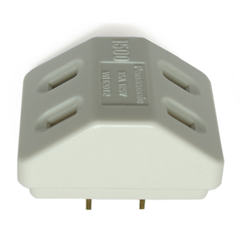 パナソニック WH2012,WH2012BP 三角タップ 2コ口 激安価格販売：アカリセンター