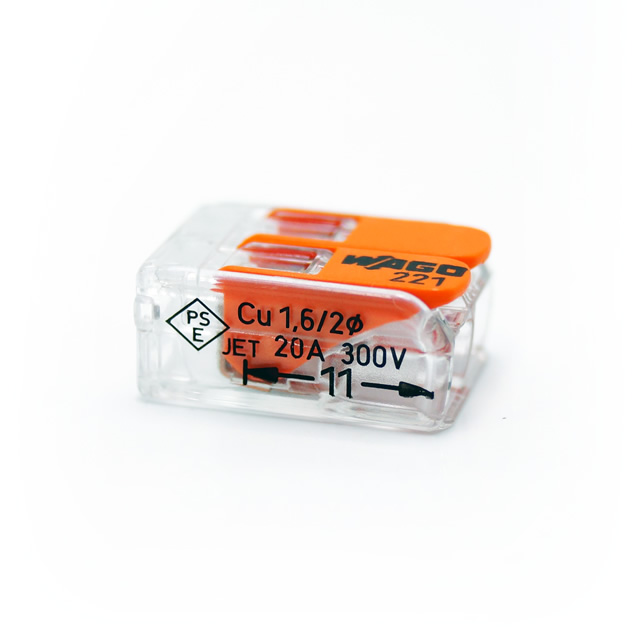 ワゴ（WAGO） WFR-2 ワンタッチコネクター 激安価格販売:アカリセンター