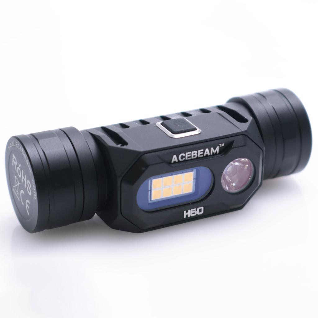 ACEBEAM(エースビーム)H60 集光＆散光 RG0高演色97CRI LEDヘッドライト 激安価格販売：アカリセンター