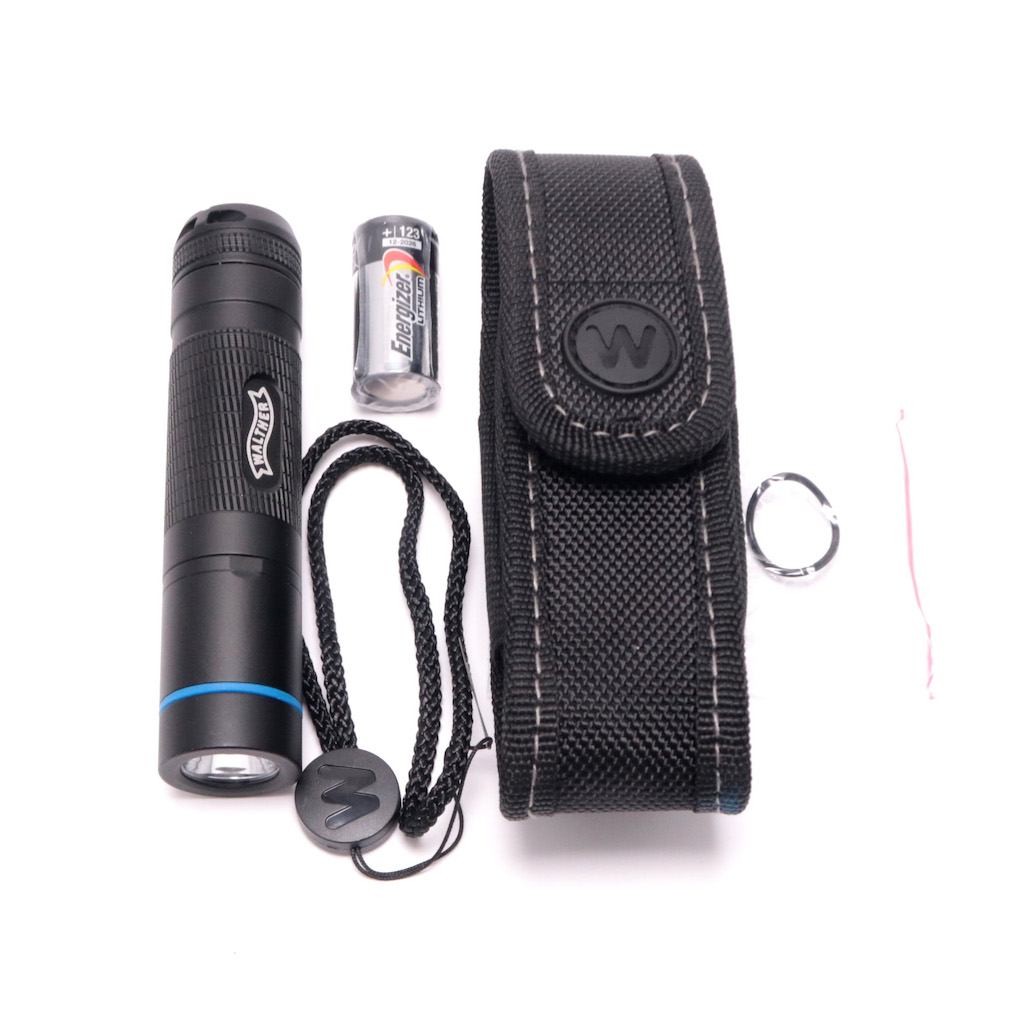 WALTHER(ワルサー) SL40 コンパクトフラッシュライト CR123A × 1 激安価格販売：アカリセンター