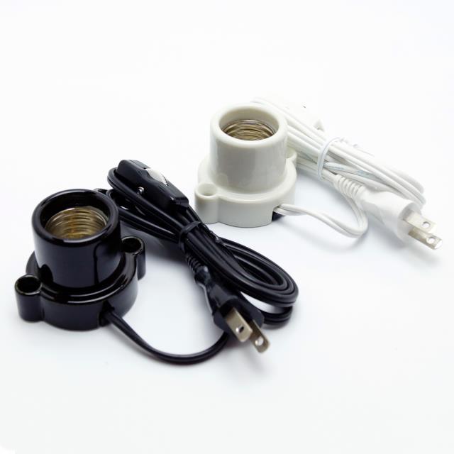 アサヒ ASAHI E26口金 レセップソケット 中間スイッチ付 1.5Mコード 激安特価販売：アカリセンター