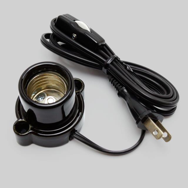 アサヒ ASAHI E26口金 レセップソケット 中間スイッチ付 1.5Mコード 激安特価販売：アカリセンター