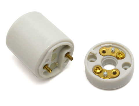 青山電陶 E26-01 E26小モーガルソケット(一穴) 激安価格販売：アカリセンター