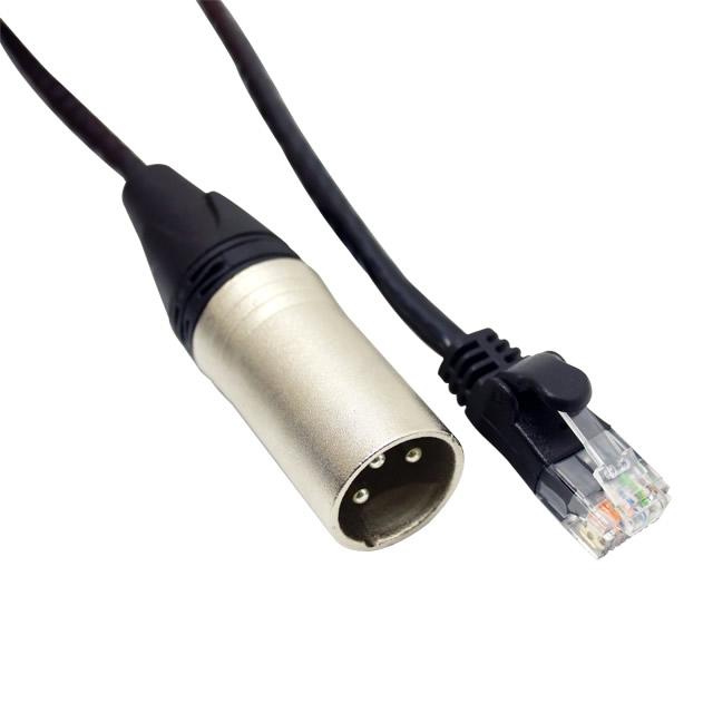 KANEDEN DMX XLR 3pin to RJ45 LAN変換コード 激安特価販売：アカリセンター