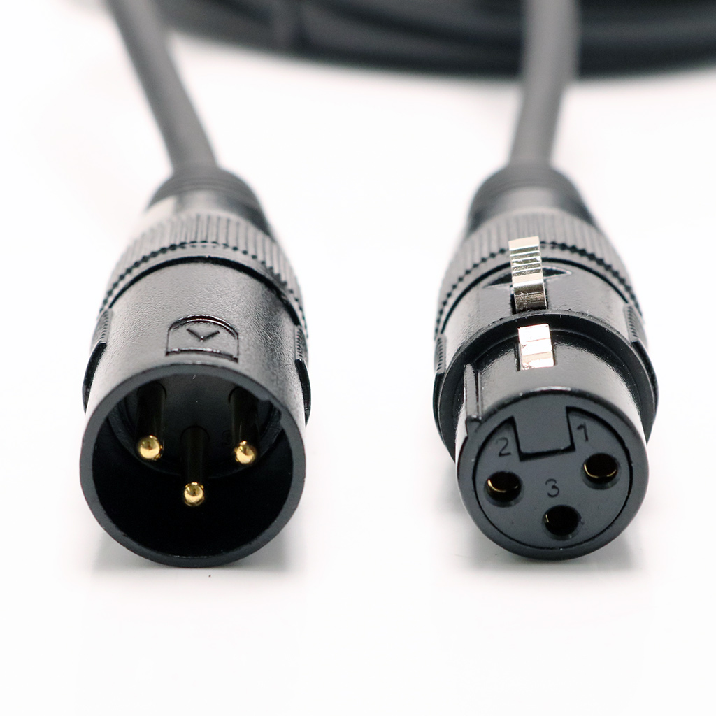 PROFESSIONAL DMX CABLE TPD3 3ピン DMXケーブル ブラック 激安特価販売：アカリセンター