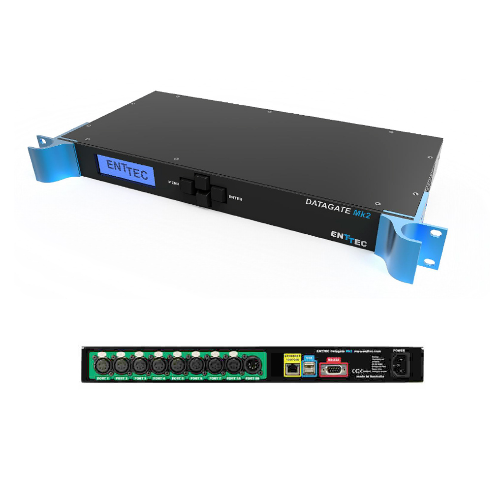 ENTTEC(エンテック) Datagate MK2 DMX イーサネット 8ポート 4096ch 70044-2 激安価格販売：アカリセンター
