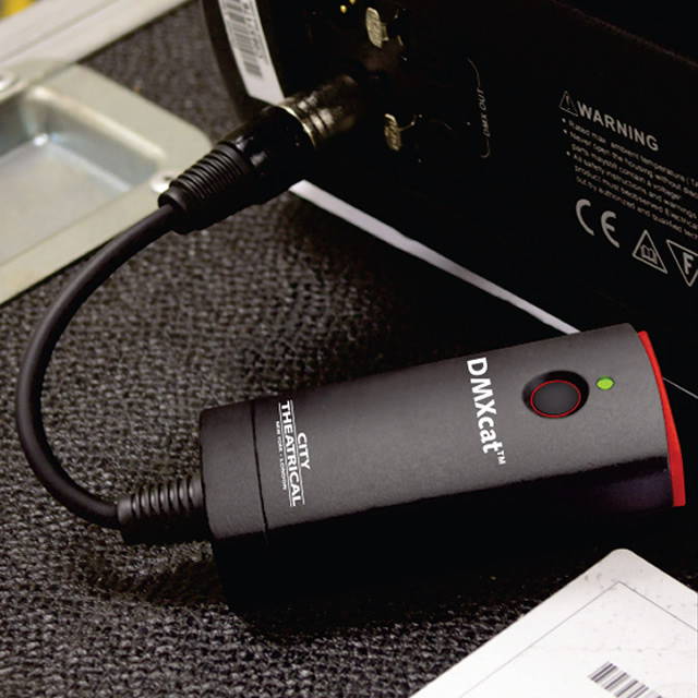 CITY THEATRICAL DMXcat DMXテスター iPhone Android対応 DMXキャット 激安価格販売：アカリセンター