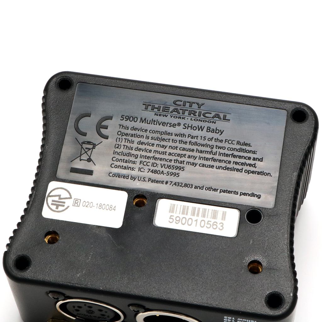 CITY THEATRICAL Multiverse SHoW Baby マルチユニバース ワイヤレスDMX 2.4GHz 激安価格販売 ...