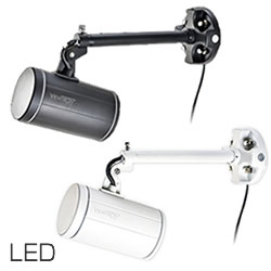 ニッケンハードウエア ViewTron VT40 ストレートショートアームセット 屋外用 一体型LED アームスポット 激安価格販売：アカリセンター